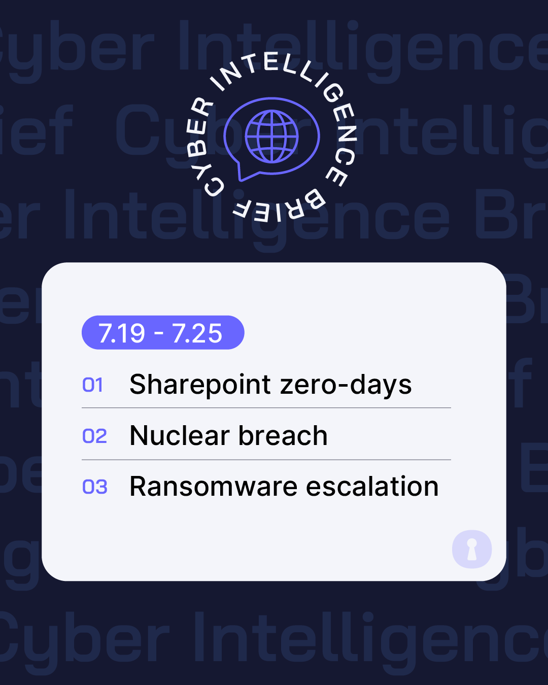 Cyber Intel Brief: SharePoint zero-days | authentic8